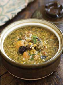Ash-e (potage) Miveh ( Ash Miveh - Fresh Fruit Soup ) | tishineh tourism